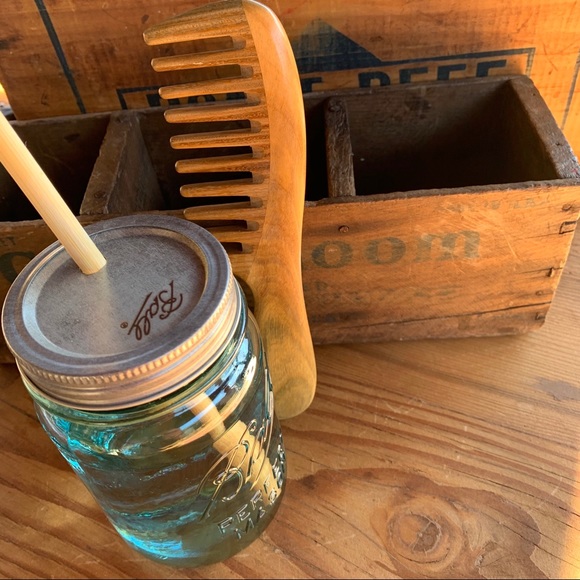 fire monkey | Accessories | Natural Eco Sandalwood Wide Tooth Comb ...